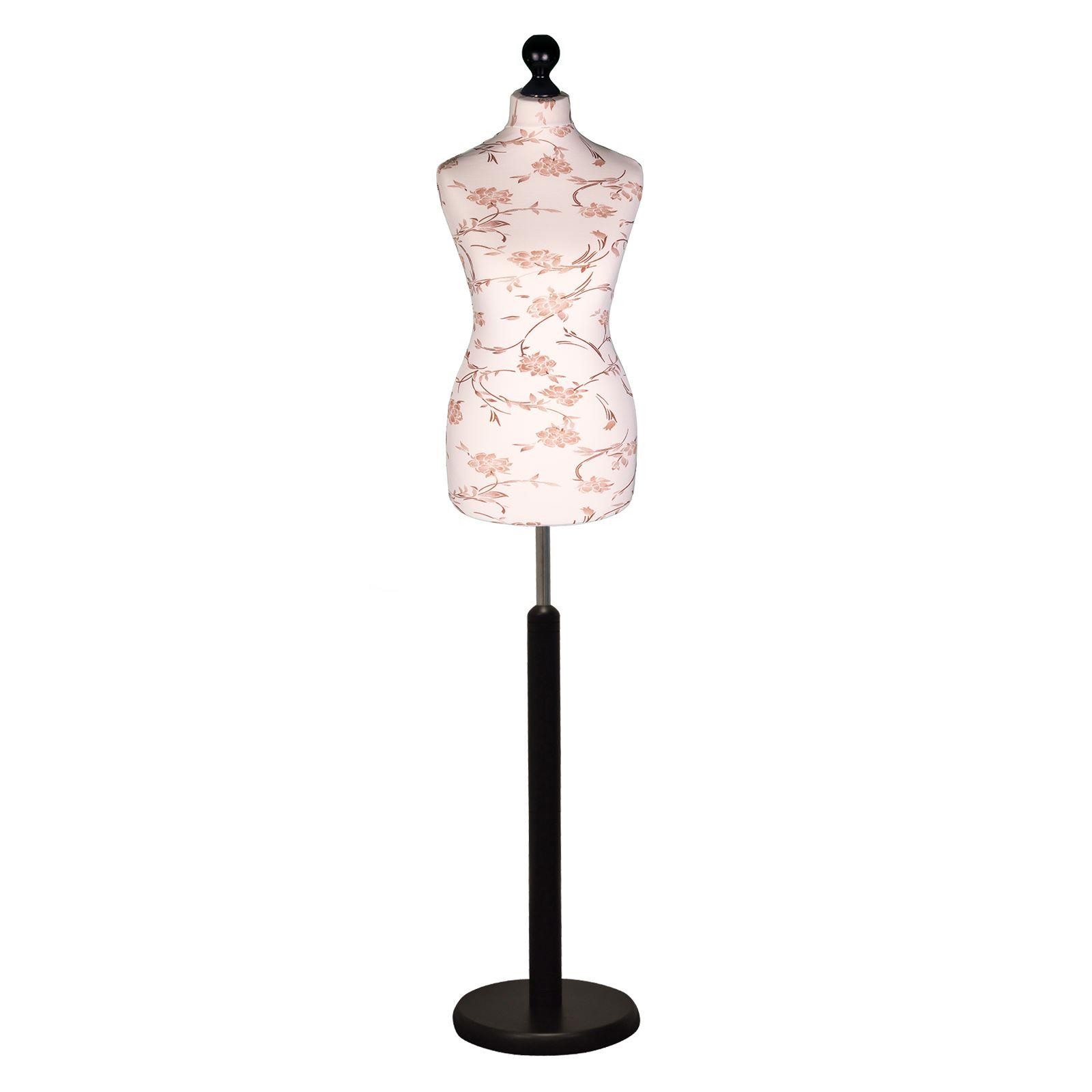 Female Dressmaking Tailors Dummies Mannequin Bust Size 18/20 On Black ...