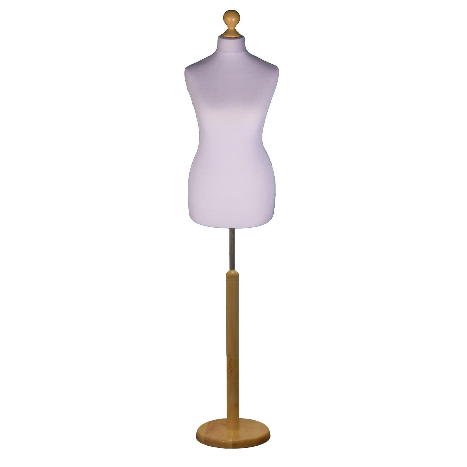 Female Dressmaking Tailors Dummies Mannequin Bust Size 14/16 On Light ...