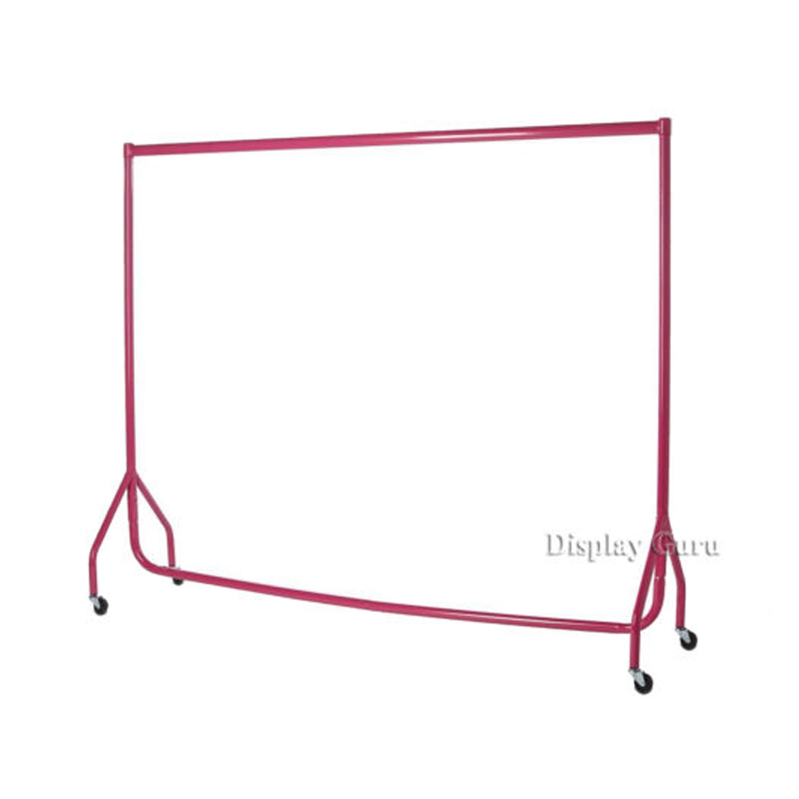 Heavy Duty 6ft Garment Rail Steel Pink Clothes Rail Hanging Carboot ...
