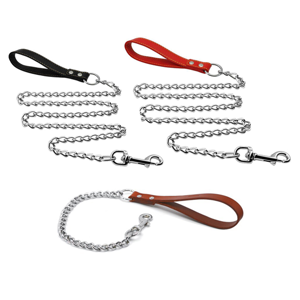 Heavy Duty Dog Chain Leash Pet Living
