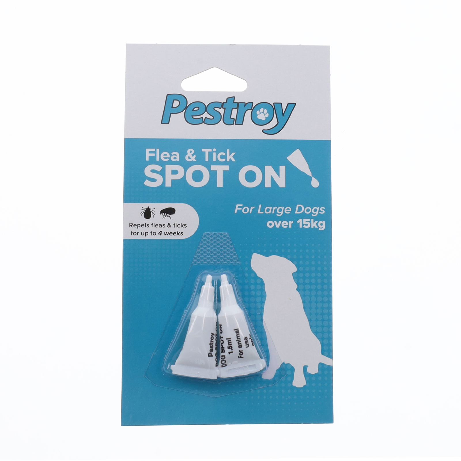 Dog Flea Treatment & Tick Pestroy Spot On For Large Dogs & Puppies
