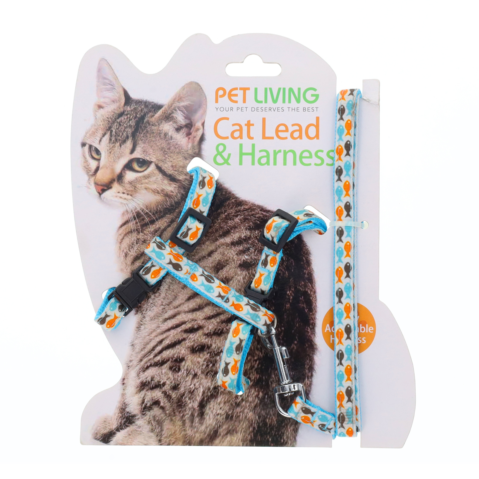 Pet Living Fully Adjustable Cat Harness & Lead - Weekly Hot Deals