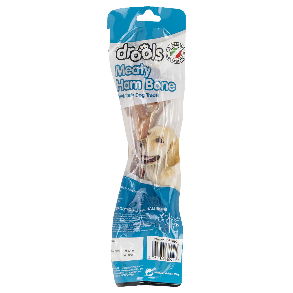Pack of 15 Meaty Ham Bone Dog Chew Treat - Weekly Hot Deals